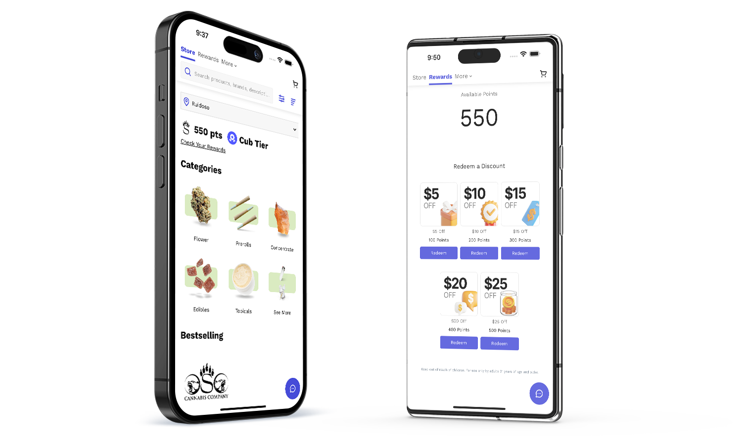Ios And Android Apps Oso Cannabis Company